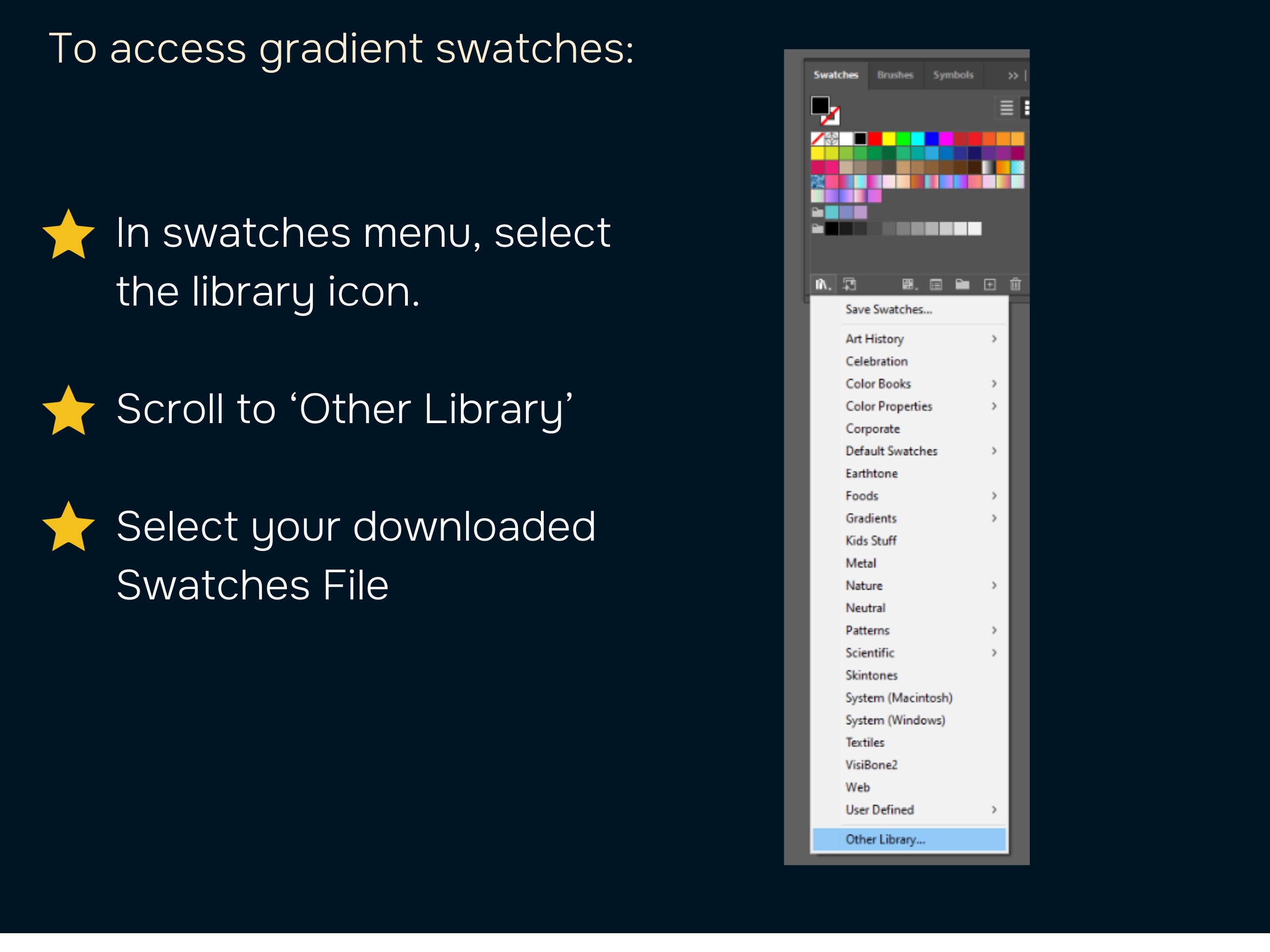 50+ Gradient Swatches for Adobe Illustrator | Gradient Swatch Graphic ...