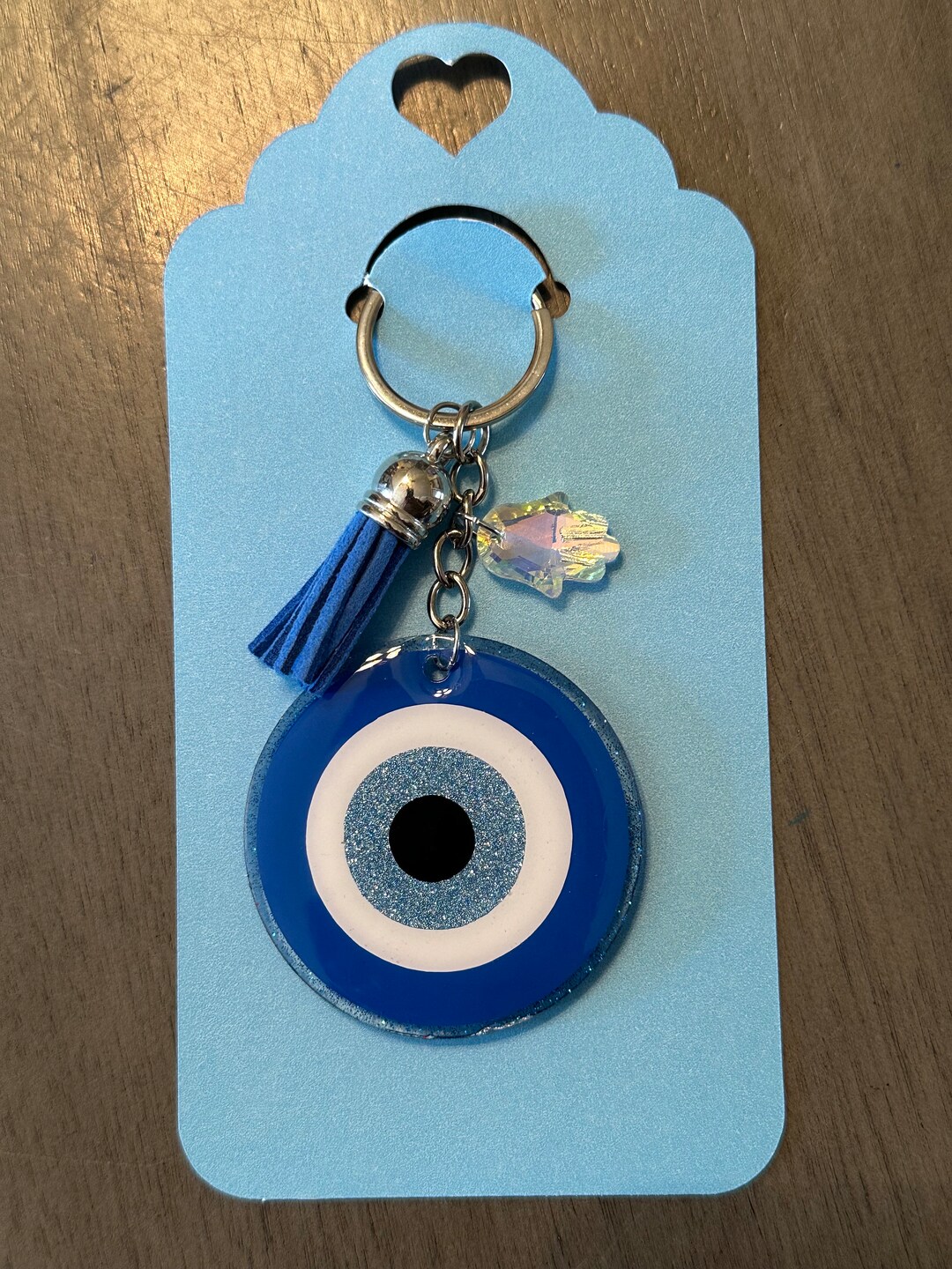 Evil Eye Keychain, Evil Eye, Gift for Her, Gift for Daughter, Gift ...