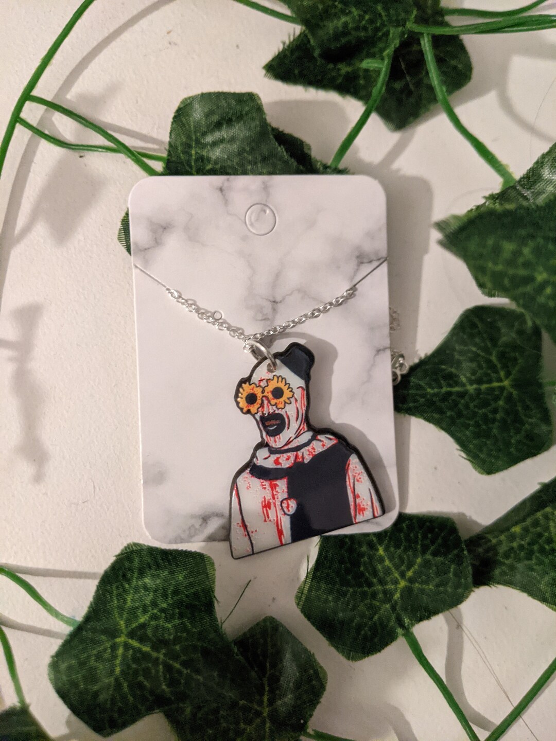 Art the Clown Necklace - ( Terrifier) - Etsy