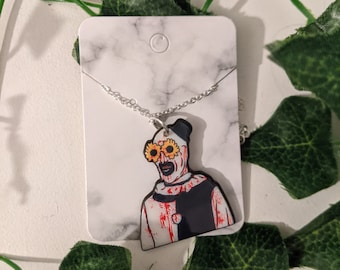 Art the Clown terrifier Necklace - Etsy