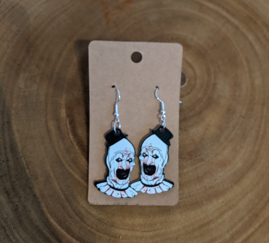 Art the Clown Earrings - ( Terrifier) - Etsy
