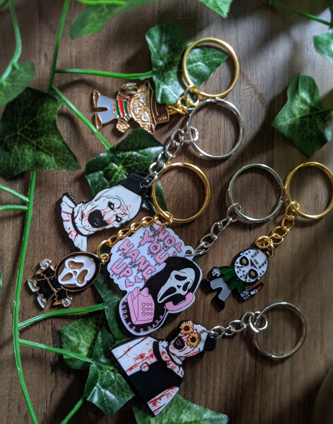 Horror Film Keyrings - Etsy