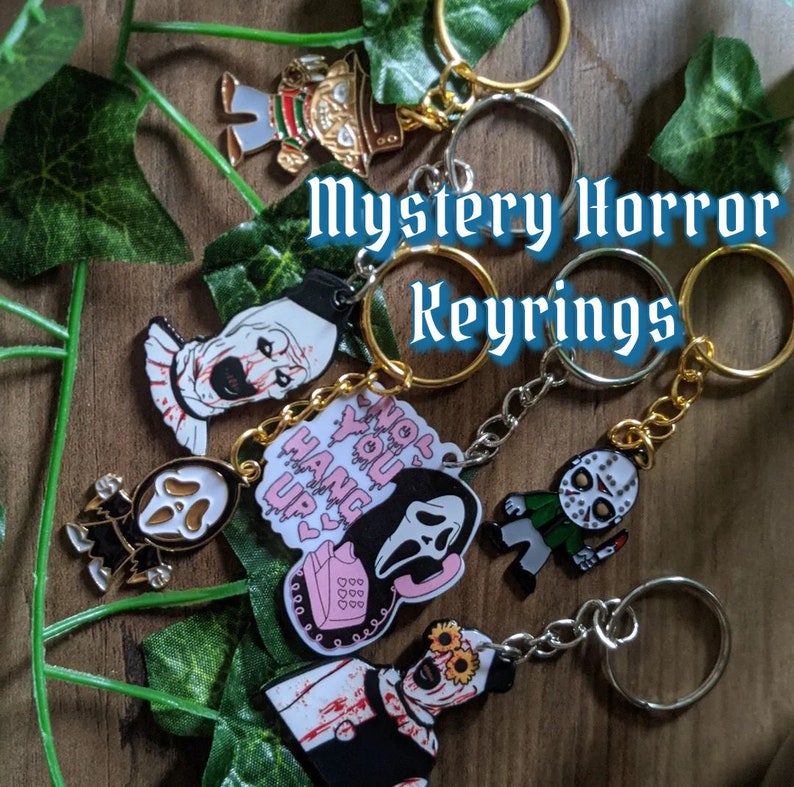 Horror Keyrings - Etsy