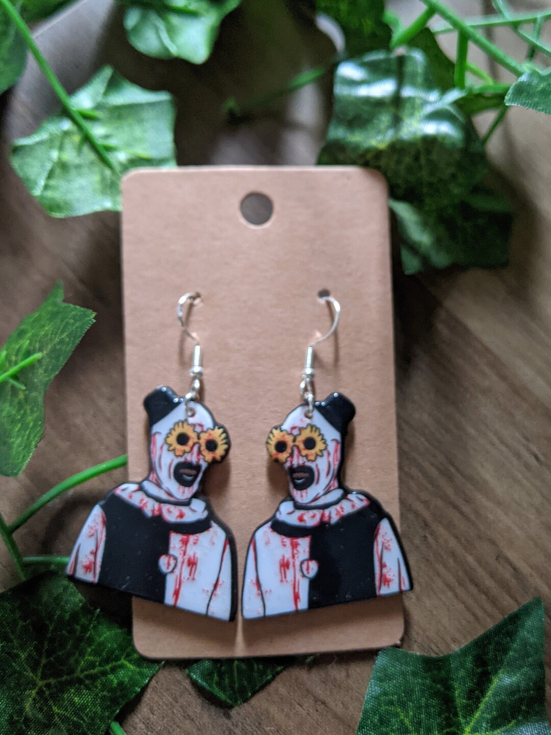 Art the Clown Earrings - ( Terrifier) - Etsy