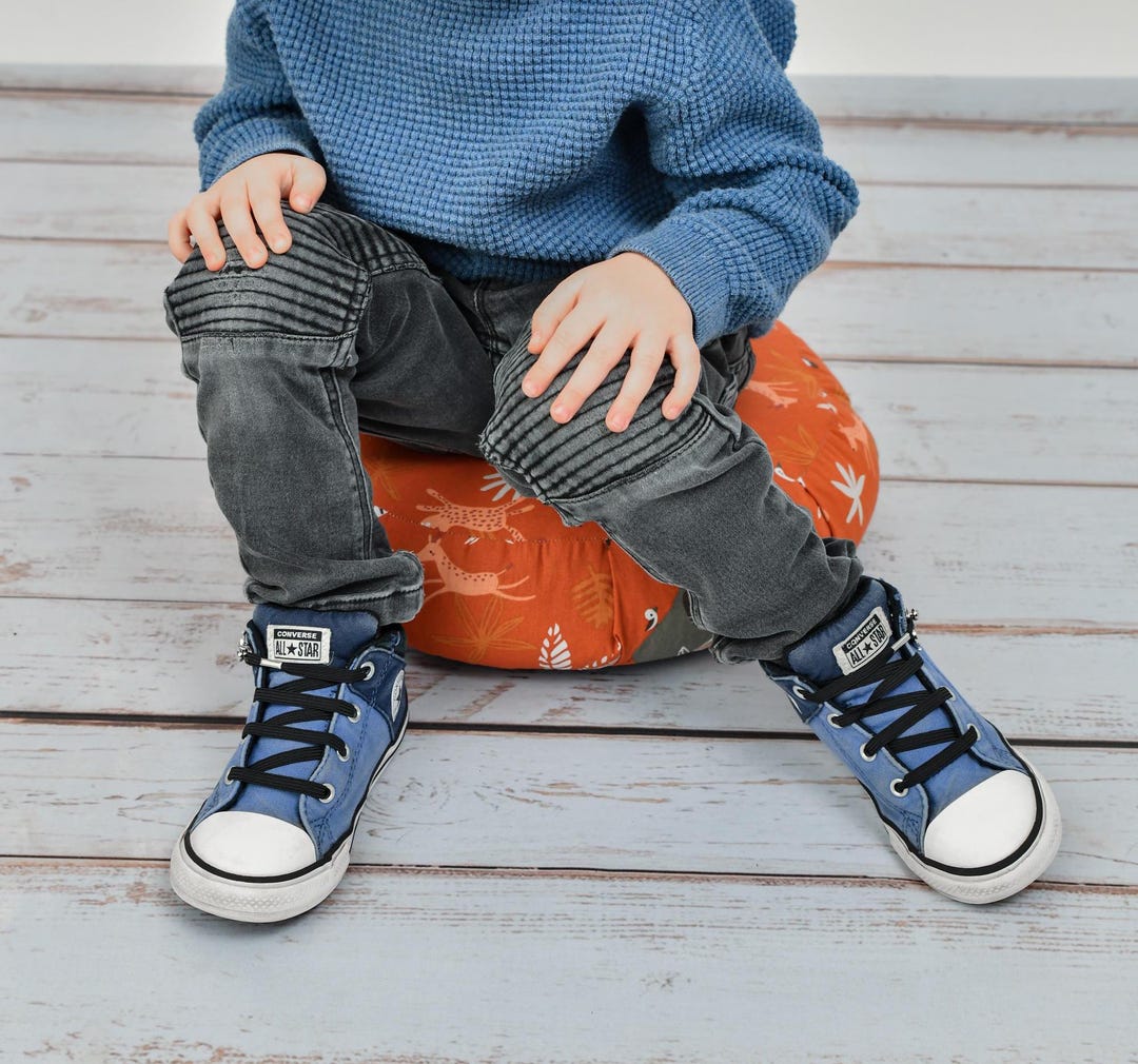 BLACK Elastic Shoelaces Buckle It Easy to Tie No Buckles - Etsy