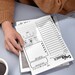Daily Planner Printable, Daily Schedule, to Do List, Simple Planner ...