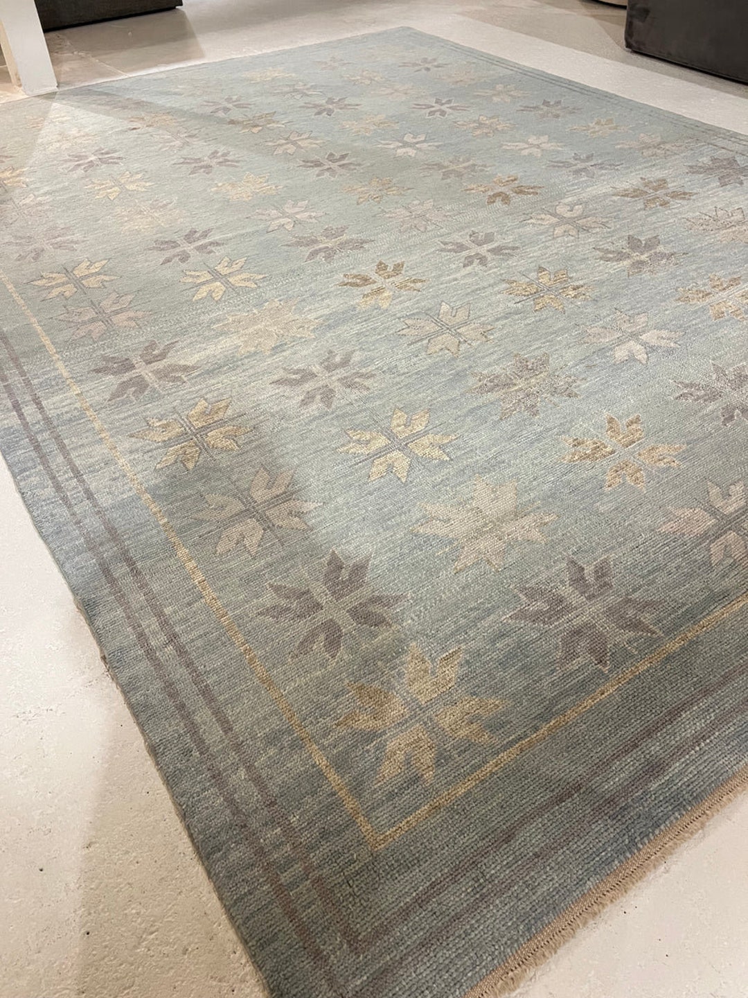 Oushak Rug 10x14 Modern Oushak Rug Oushak Rug in Blue - Etsy