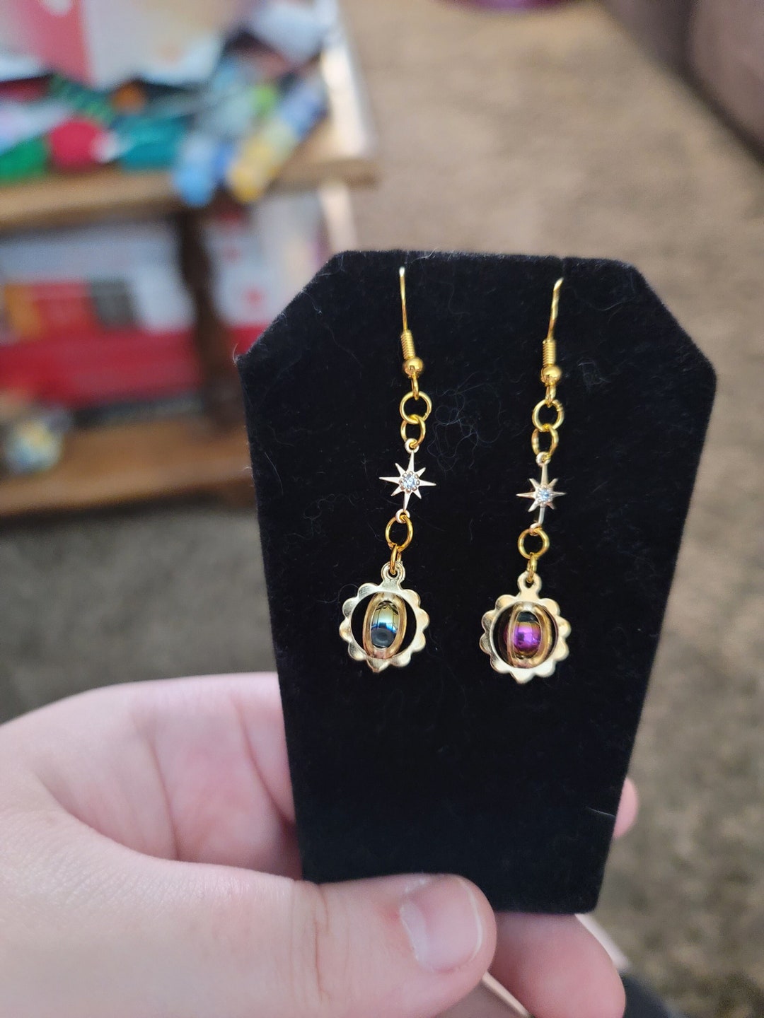 Waterdeep Wizard Earrings - Etsy