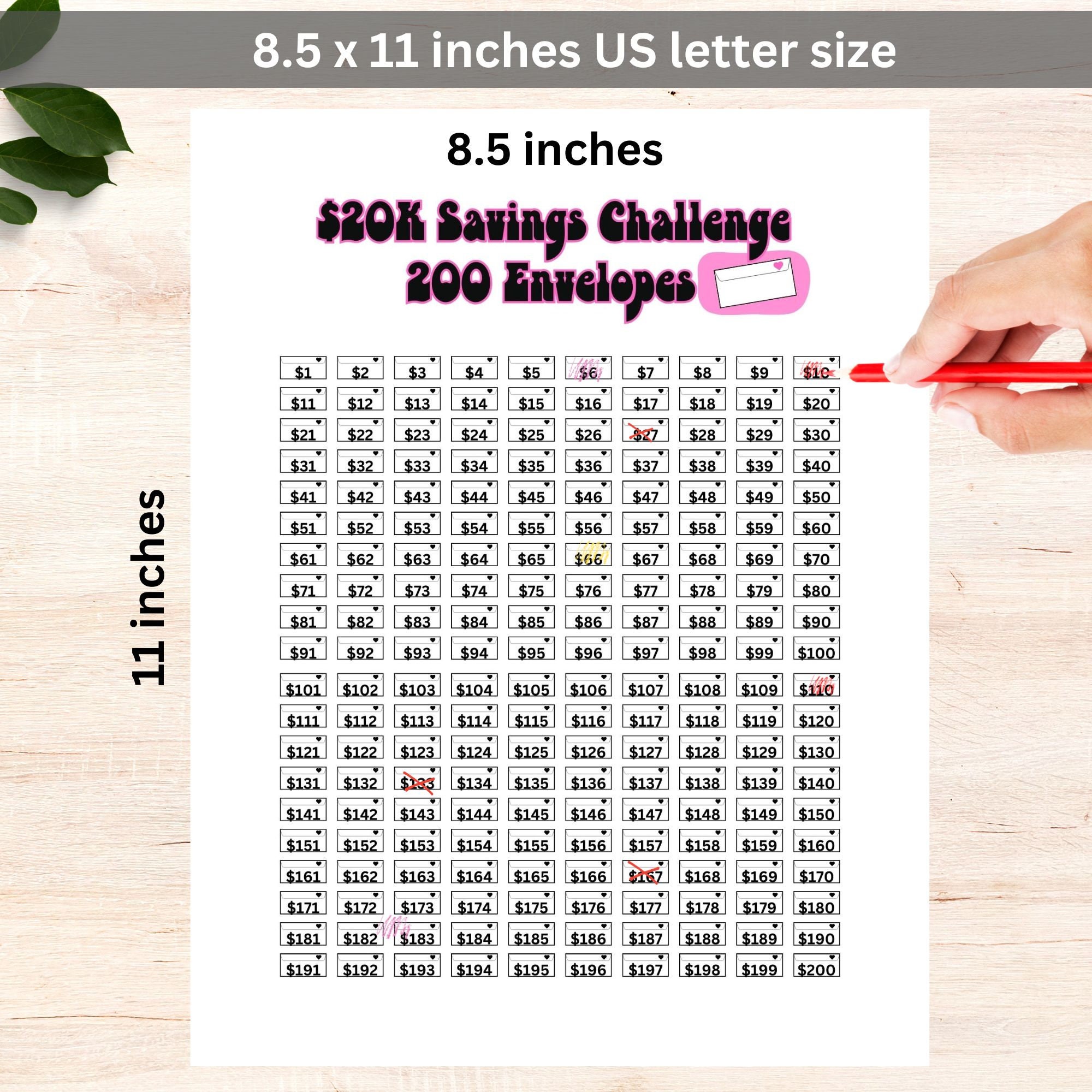 20K Savings Challenge,20000 Savings Challenge,20k Savings Challenge ...