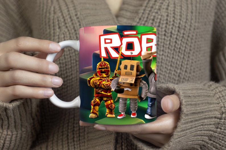 ROBLOX 11oz and 15oz Mug Wrap, Gaming Sublimination, Roblox PNG Digital ...
