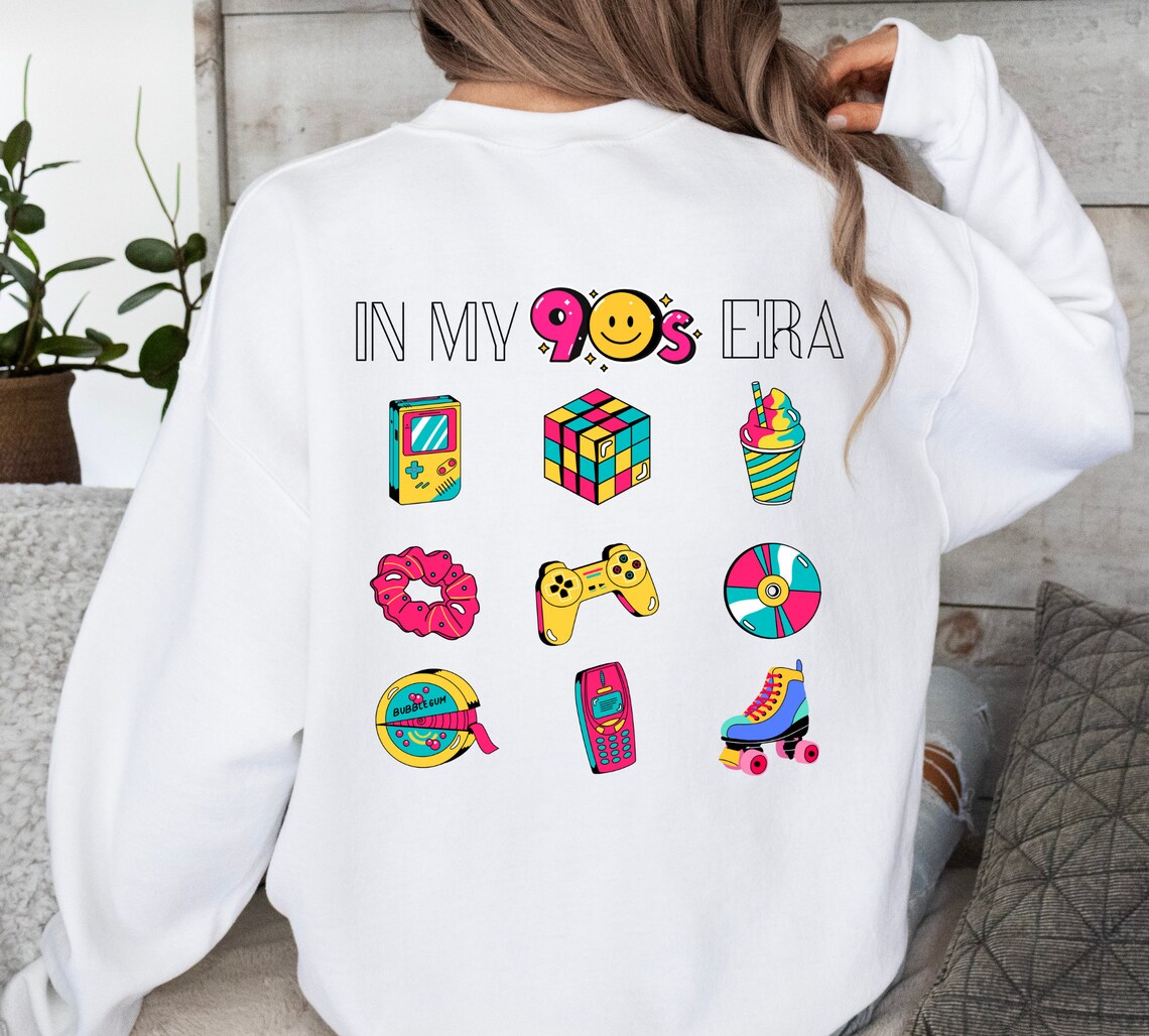 In My 90s Era Digital Download PNG Shirt Design 90s Nostalgia - Etsy