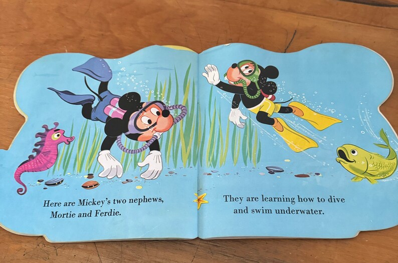 Walt Disney’s Mickey Mouse Book - Etsy