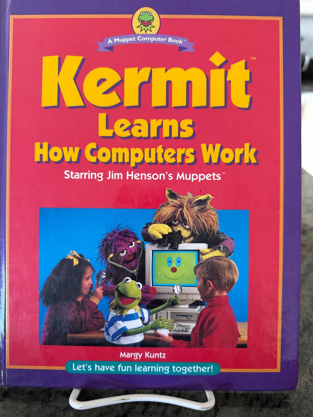 VINTAGE Kermit Learns How Computers Work 1993 - Etsy