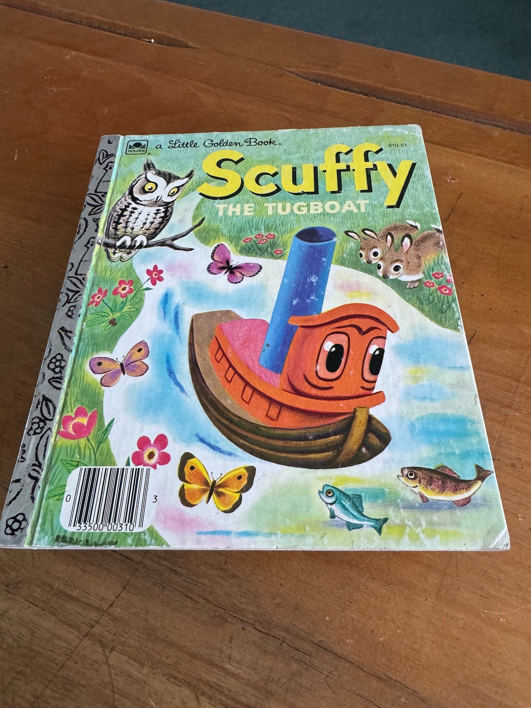 Scuffy the Tugboat - Etsy
