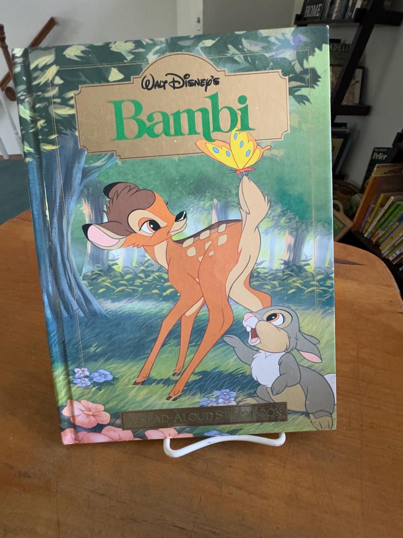 VINTAGE Walt Disney’s Bambi - A Read-aloud Storybook 1999 - Etsy