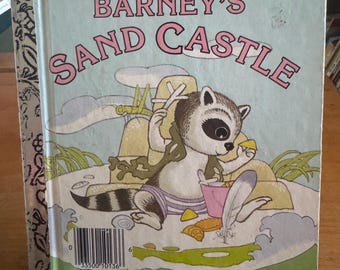 Vintage Barney's Sand Castle Book - Etsy