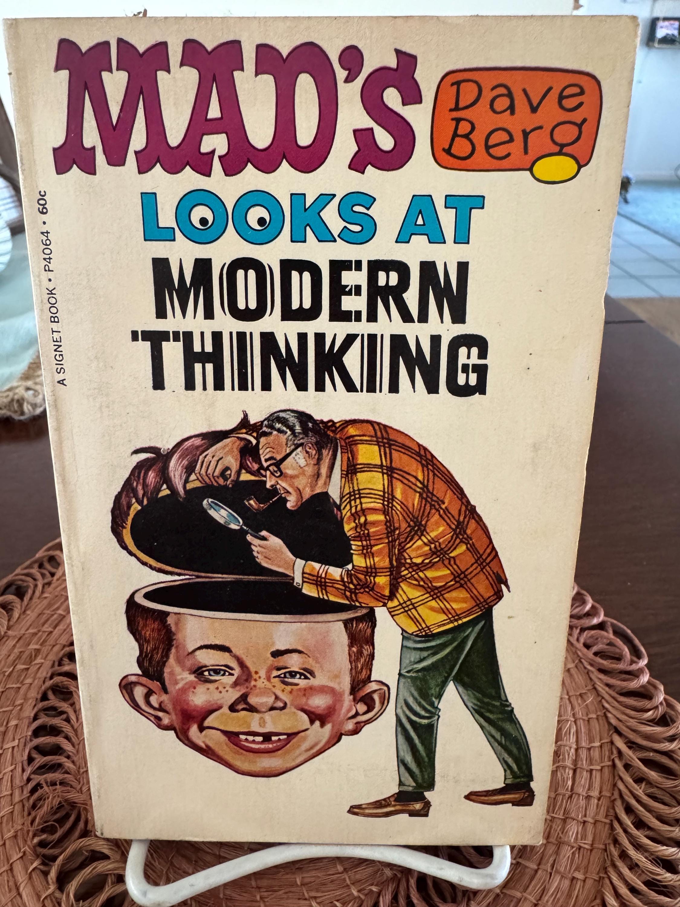 VINTAGE MAD’S Dave Berg Looks at Modern Thinking 1969 1st Printing - Etsy