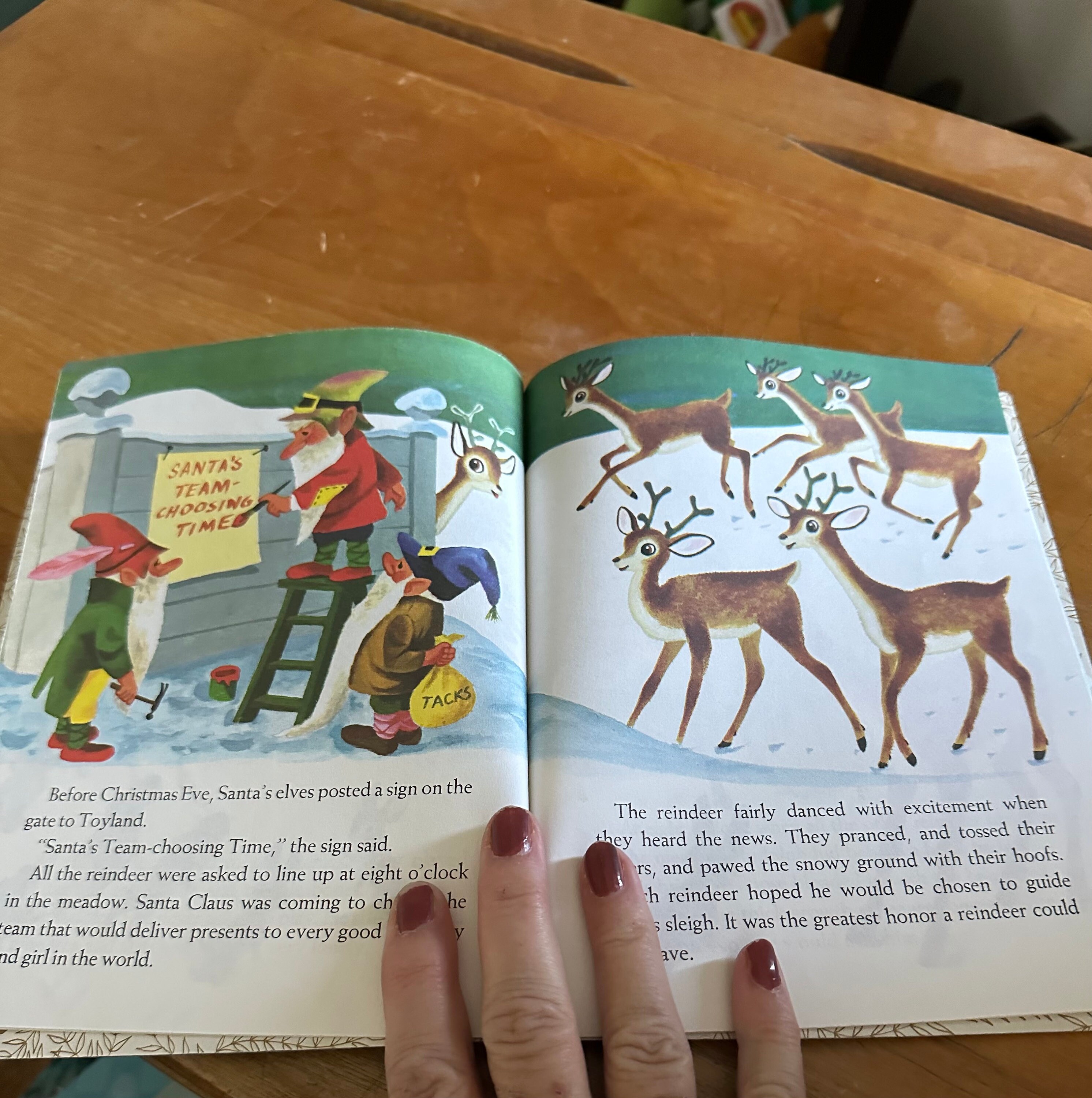 Rudolph the Red Nosed Reindeer - Etsy