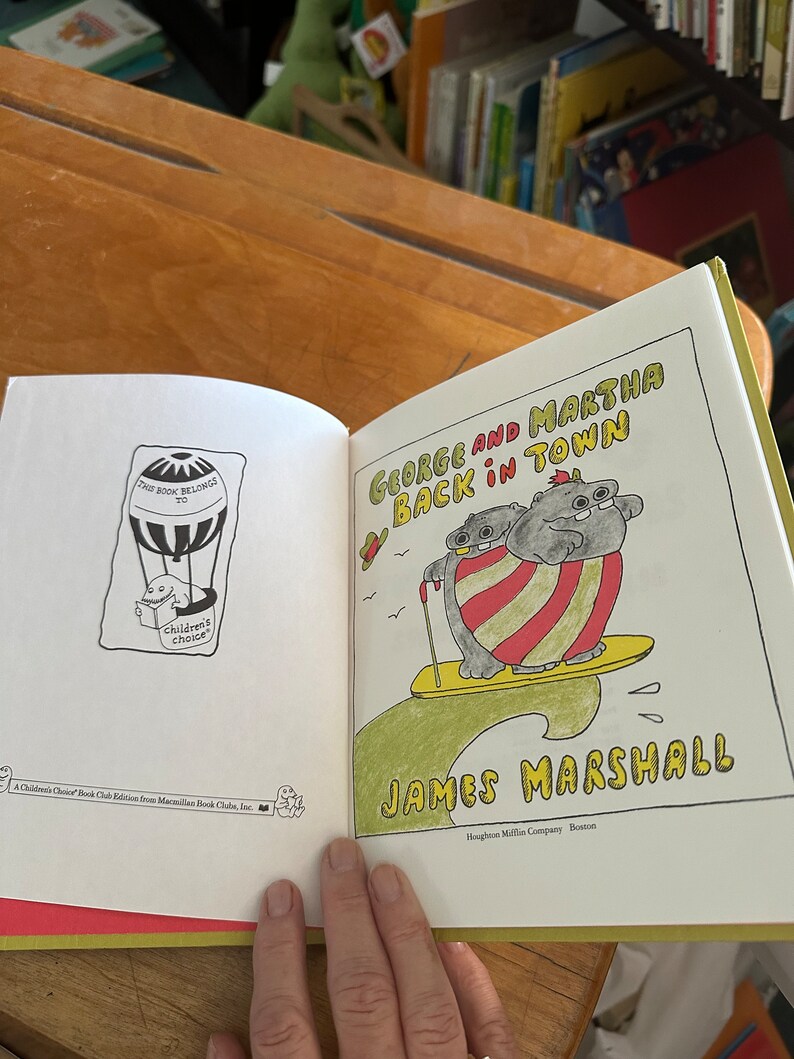 George and Martha Back in Town - Etsy