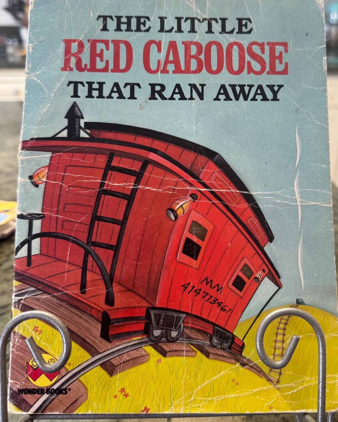 VINTAGE the Little Red Caboose That Ran Away - Wonder Books - Etsy