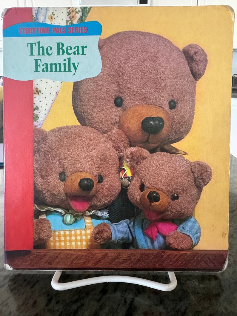 Storytime Pals Series the Bear Family - Etsy
