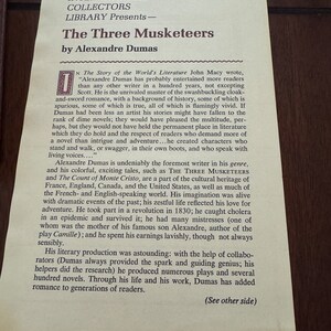 The Three Musketeers-vintage - Etsy