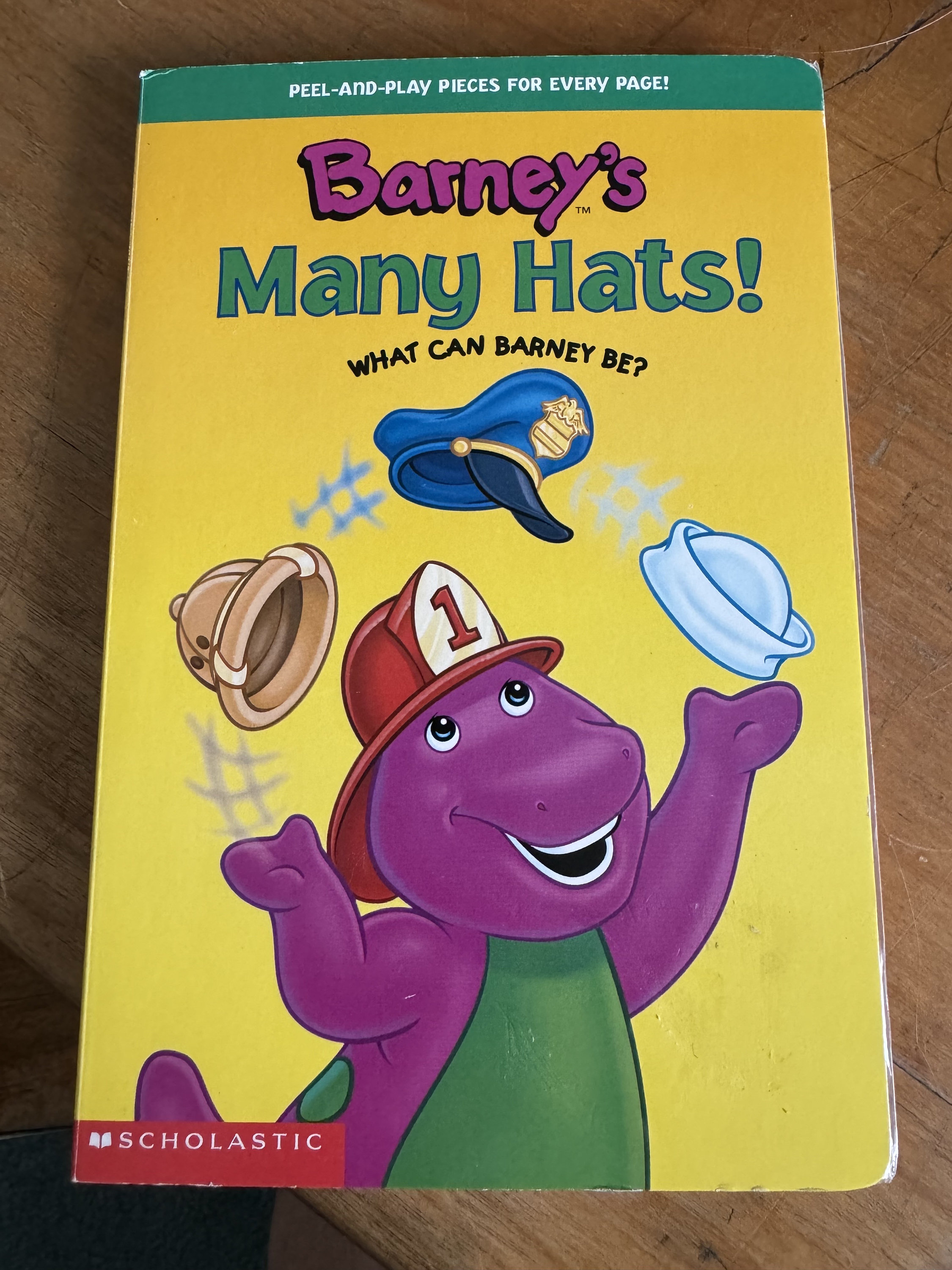 Barney’s Many Hats! What Can Barney Be? - Etsy