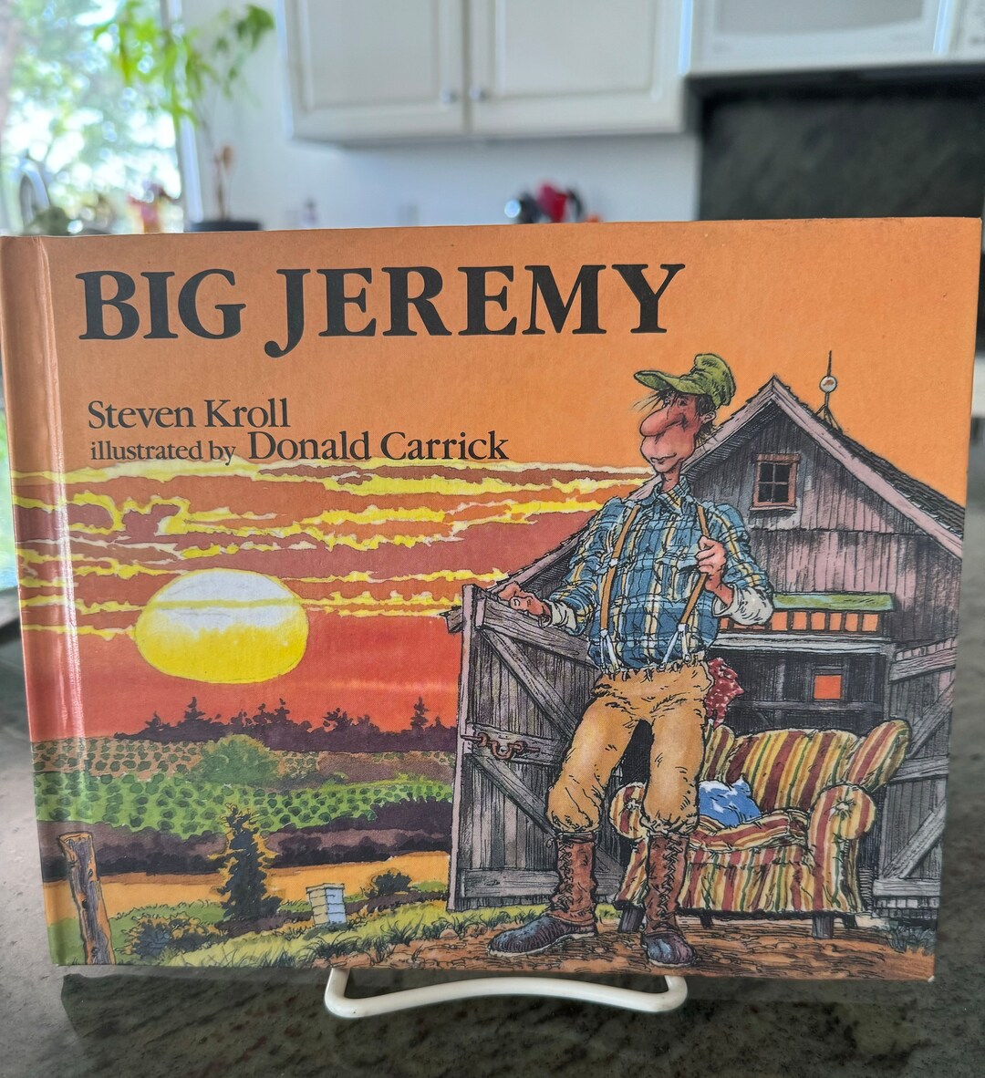 BIG JEREMY- Vintage Book by Steven Kroll - Etsy
