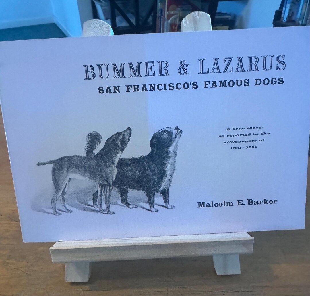 VINTAGE Bummer & Lazarus- San Francisco Famous Dogs - Signed by Author ...