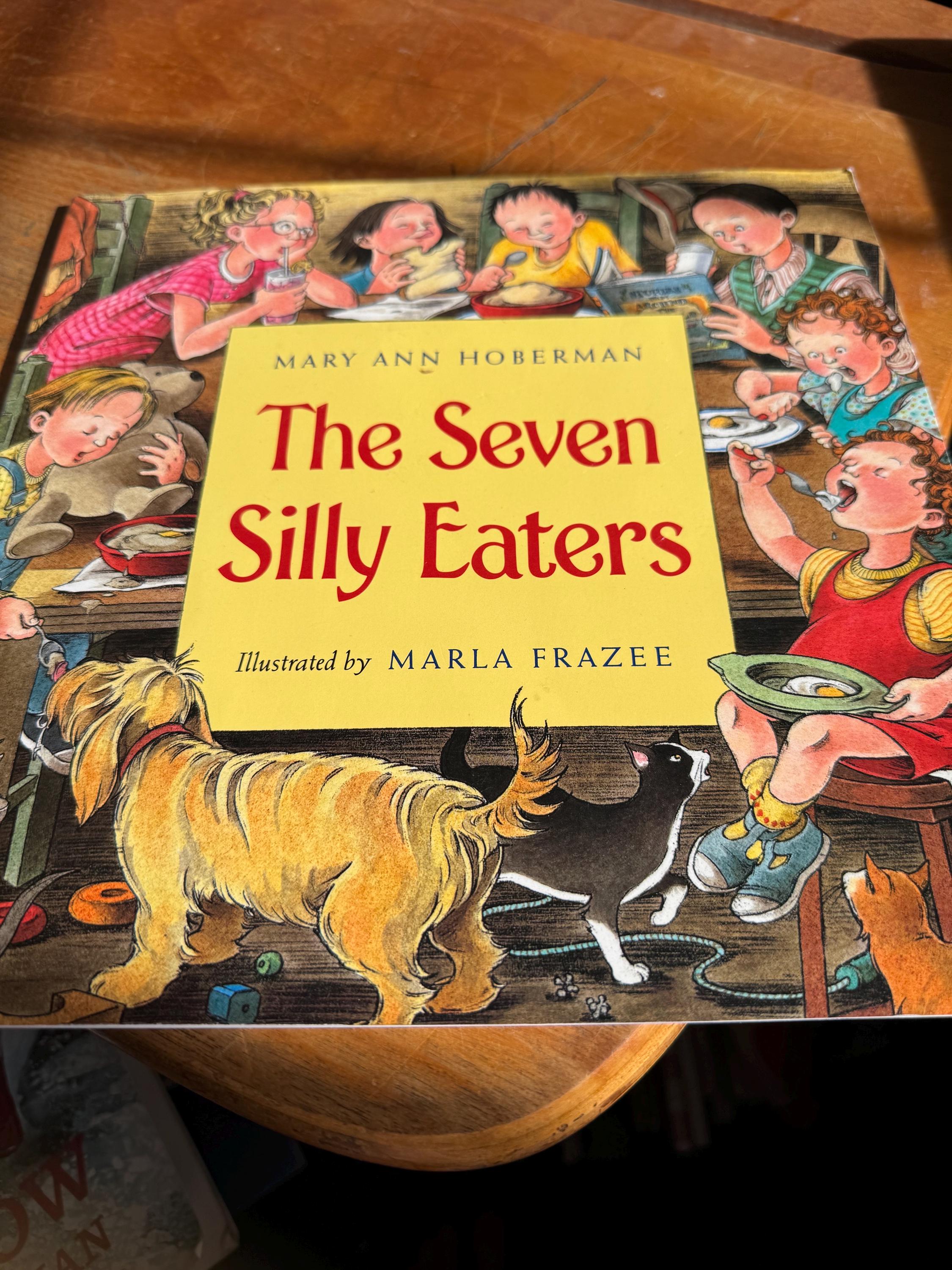 VINTAGE the Seven Silly Eaters by Mary Ann Hoberman 1997 - Etsy