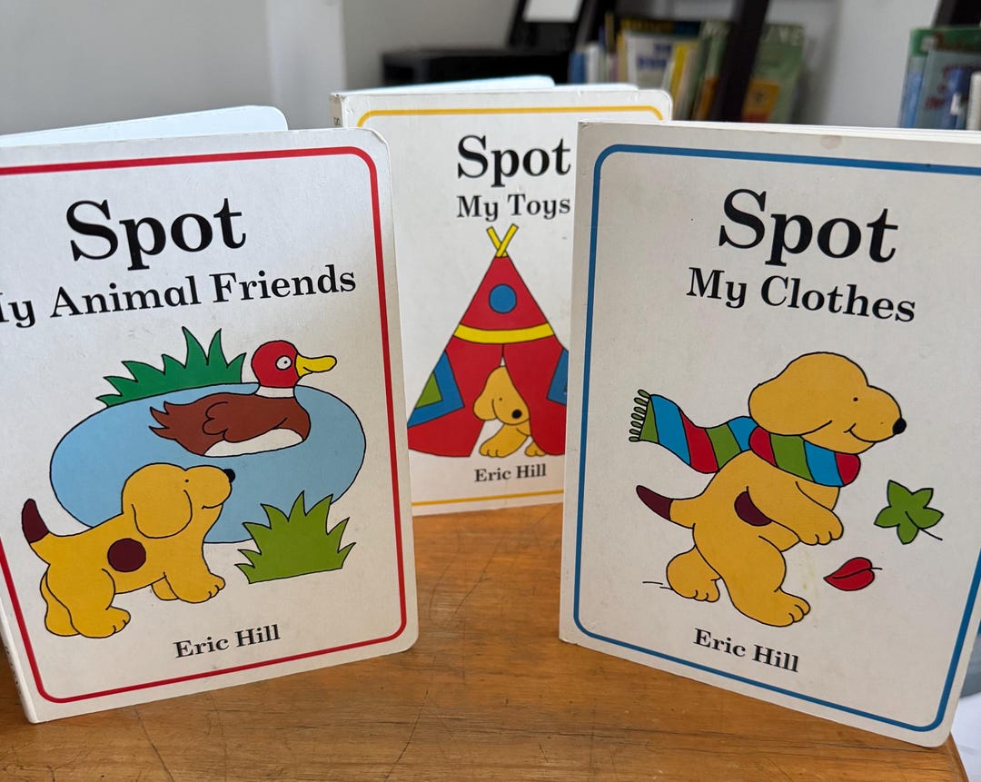 VINTAGE Set of 3 SPOT Board Books 1997 - Etsy