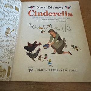 Walt Disney’s Cinderella - Etsy