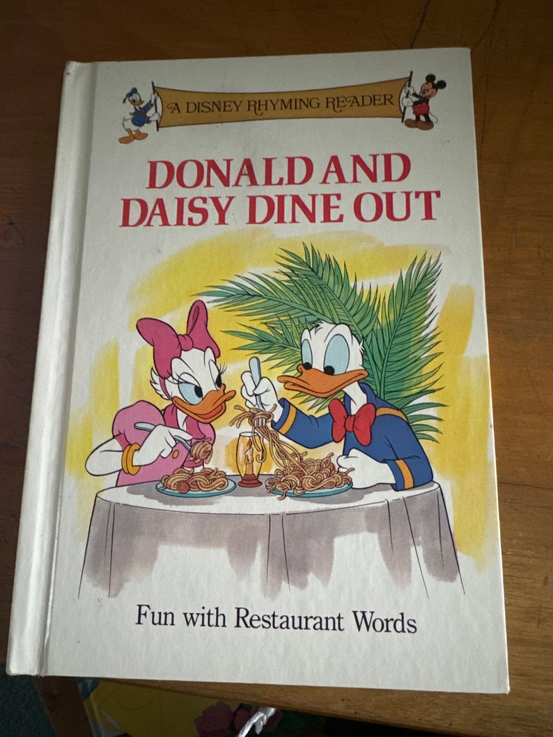 Donald and Daisy Dine Out - Etsy
