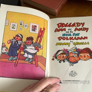 Raggedy Ann and Andy and the Nice Fat Policeman - Etsy