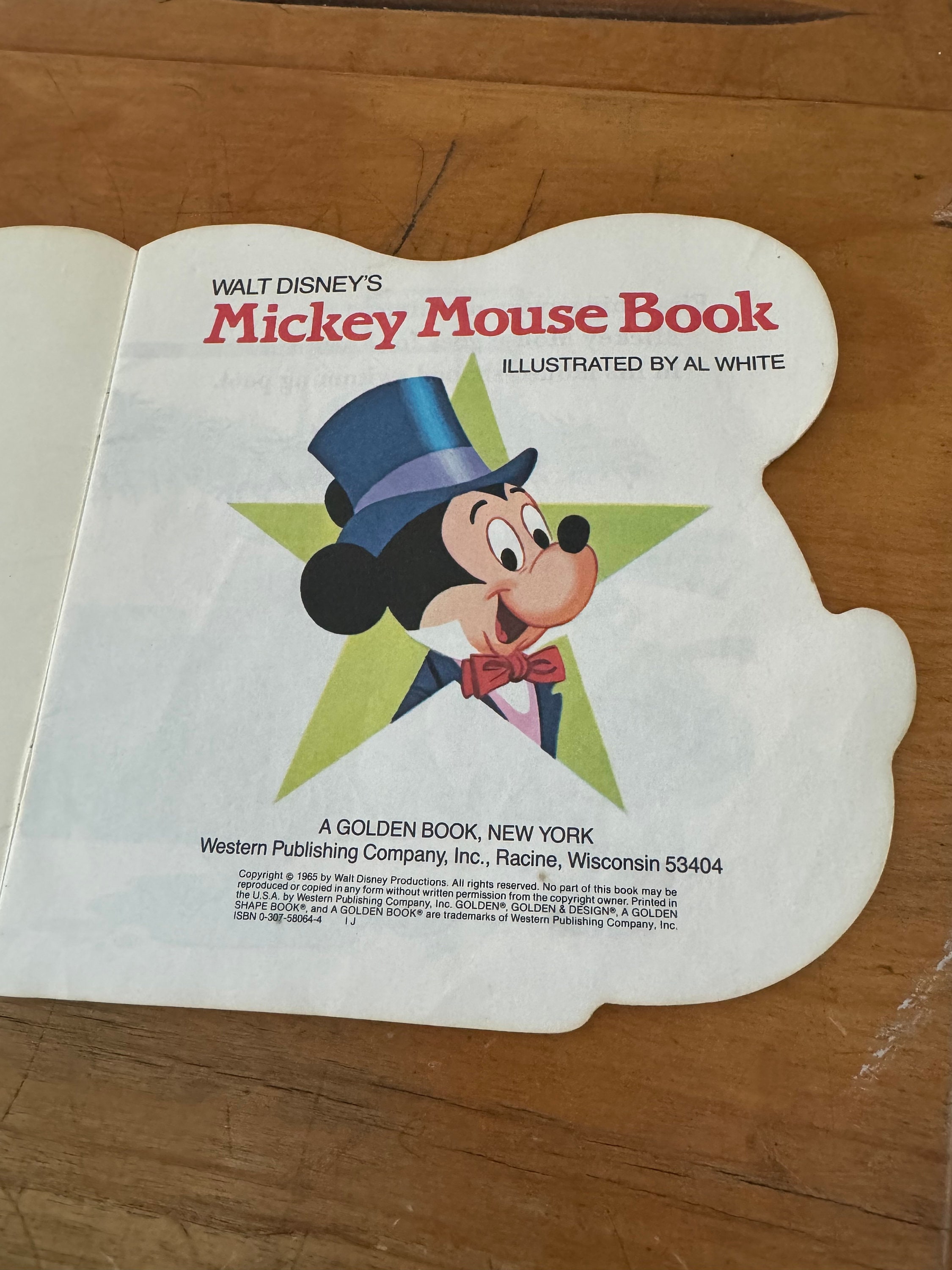 Walt Disney’s Mickey Mouse Book - Etsy
