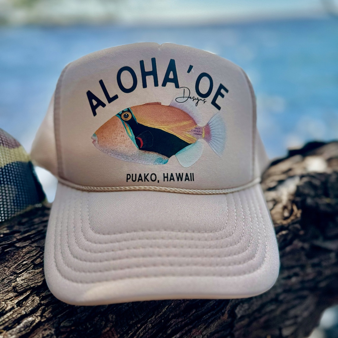 Humuhumunukunukuapua’a Trucker Hat by Aloha ‘oe Designs - Etsy