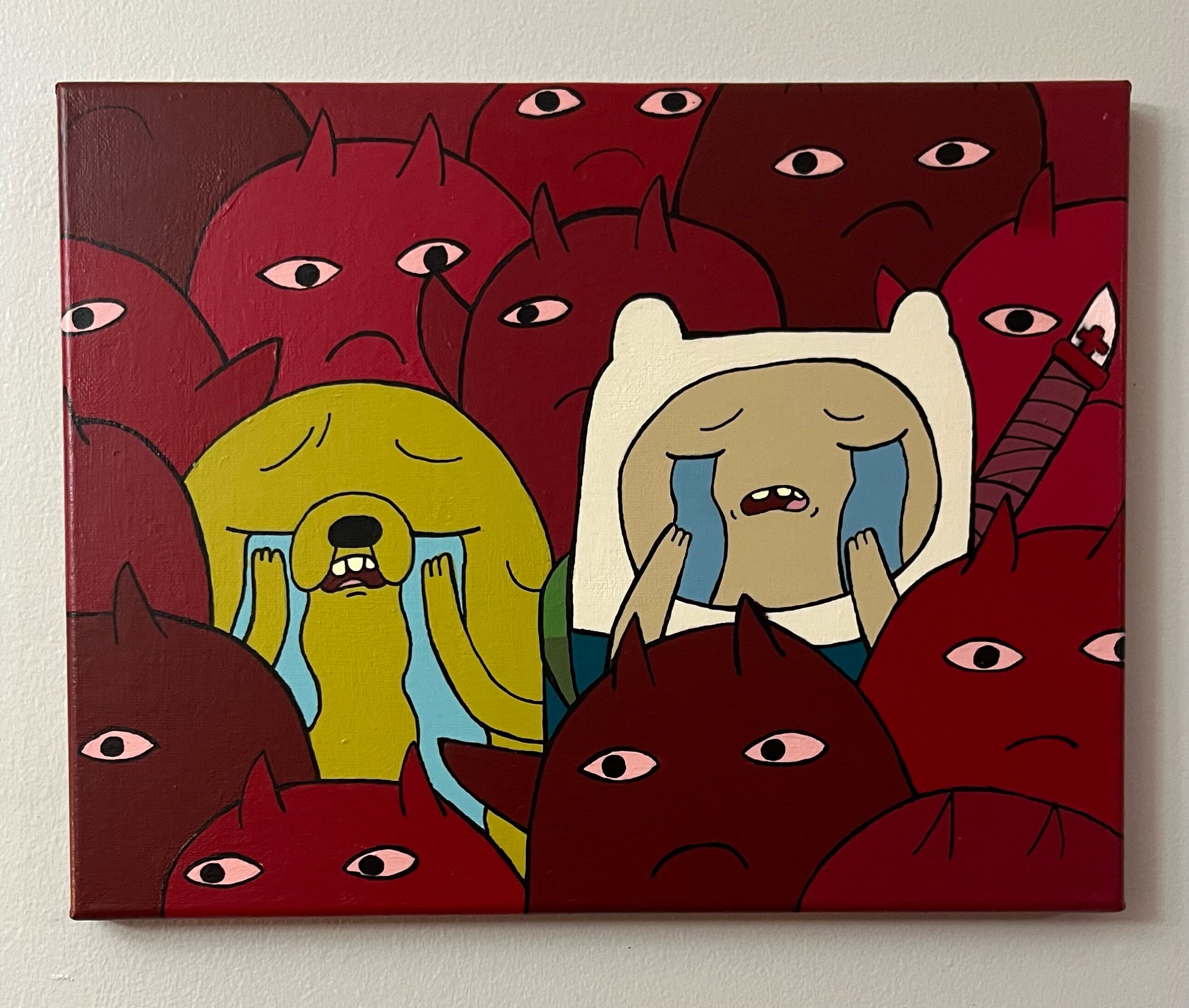 Adventure Time Return to the Nightosphere Fanart Painting - Etsy