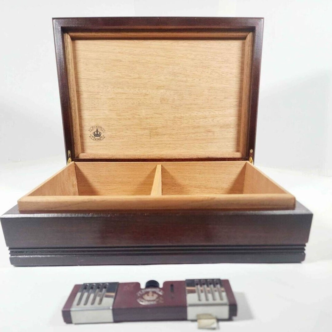 Regal Diamond Crown Cigar Humidor - Etsy
