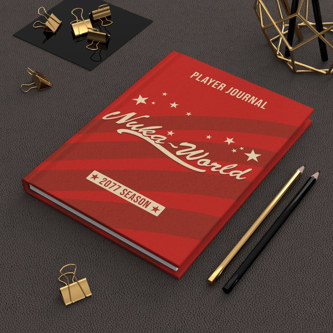 Fallout Inspired Nuka World Cosplay Journal Matte, Fallout 150 Page ...