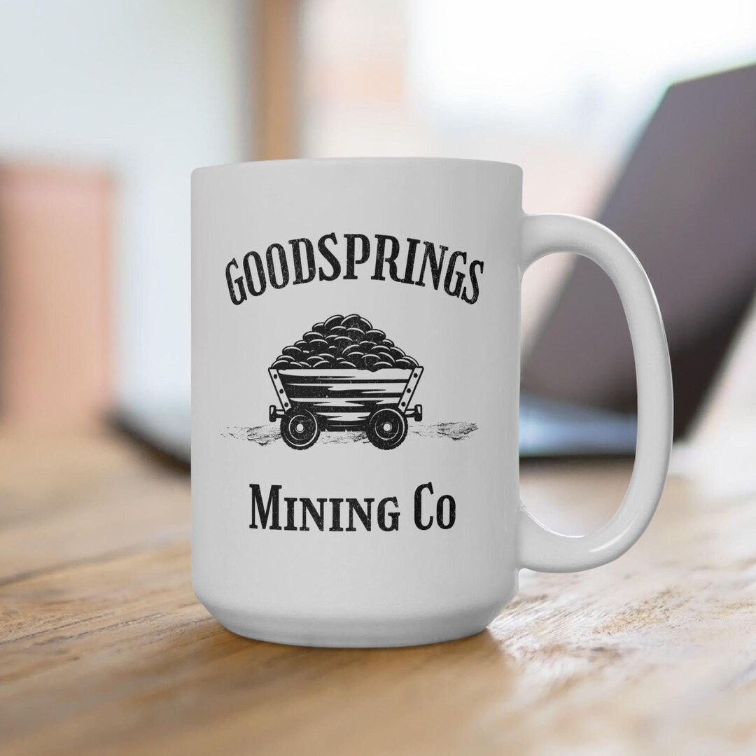 Fallout Inspired Goodsprings Mining Co Coffee Mug, Pipboy, New Vegas ...