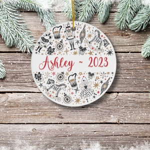 Personalized Nutcracker Christmas Ornament, Nutcracker Ornament, Sugar ...