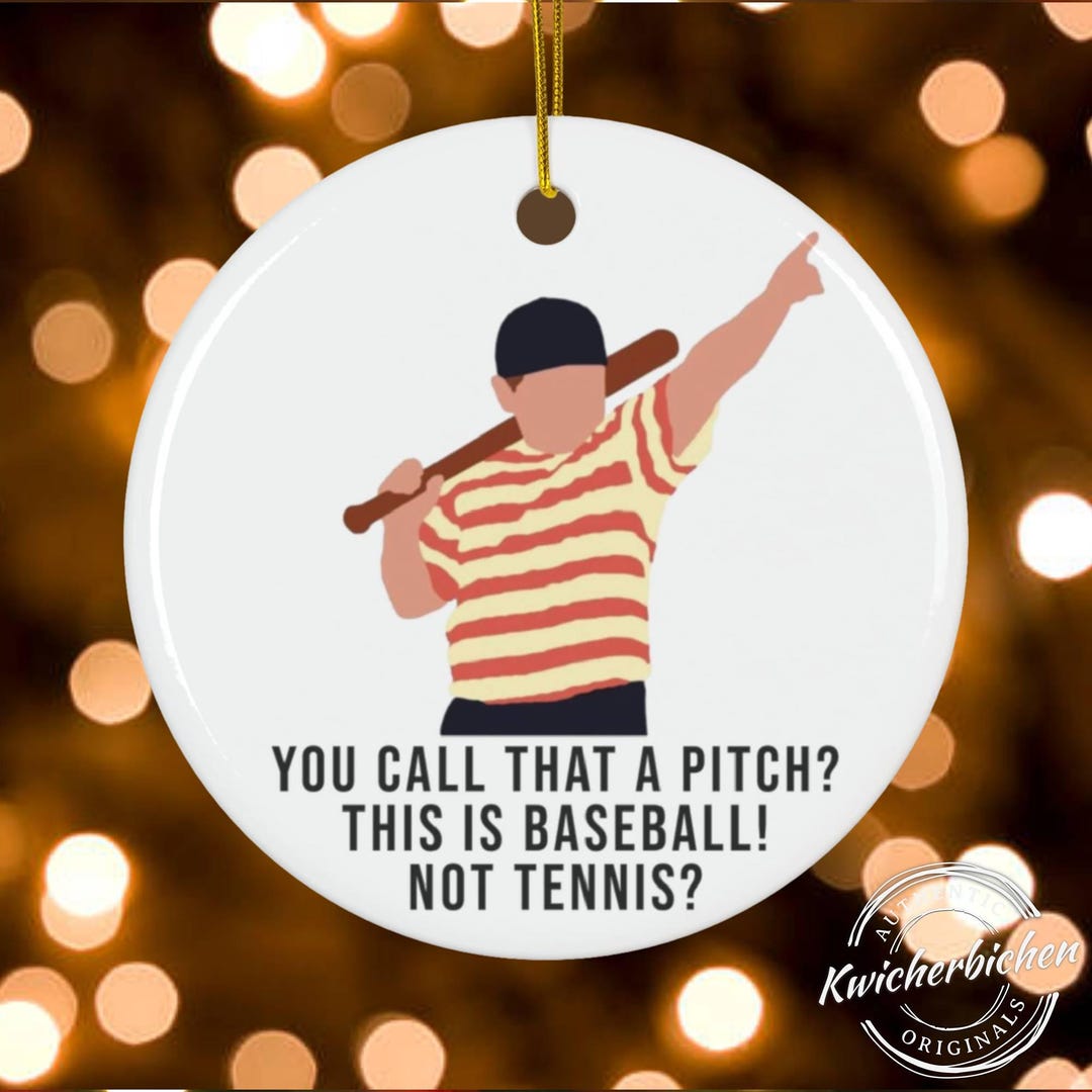 Ham Sandlot Legends of Baseball Christmas Ornament, Baseball Fan ...