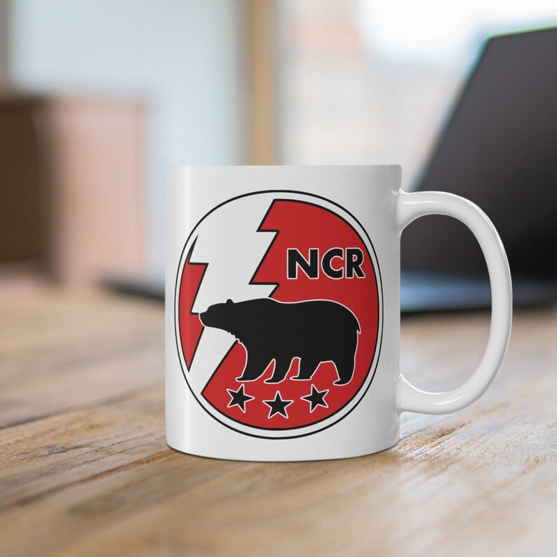 New California Republic NCR Patch Coffee Mug, Fallout Pipboy Mug, New Vegas Mug, Fallout 4 ...