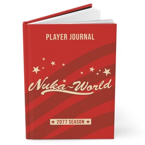 Fallout Inspired Nuka World Cosplay Journal Matte, Fallout 150 Page ...