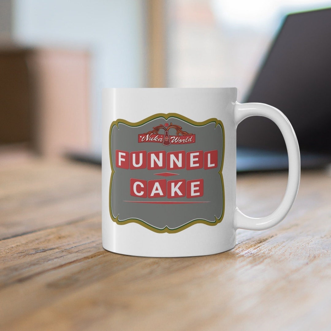 Fallout Inspired Nuka World Funnel Cake Coffee Mug, Pip Boy Mug ...
