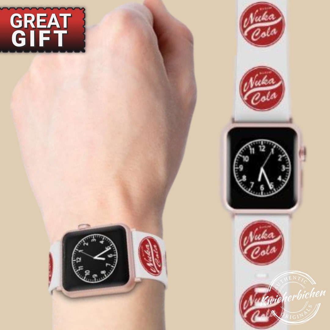 Custom Fallout Inspired Nuka Cola Watch Band for Apple Watch, Pip Boy ...