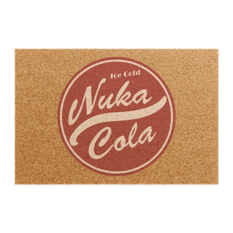 Nuka Cola Fallout Inspired Doormat, Fallout Cosplay Gamer Prop - Etsy
