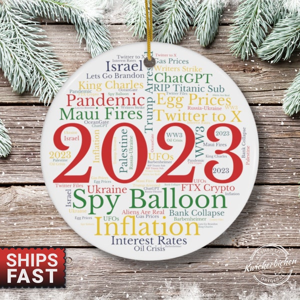 2023 a Year to Remember Ornament - Etsy