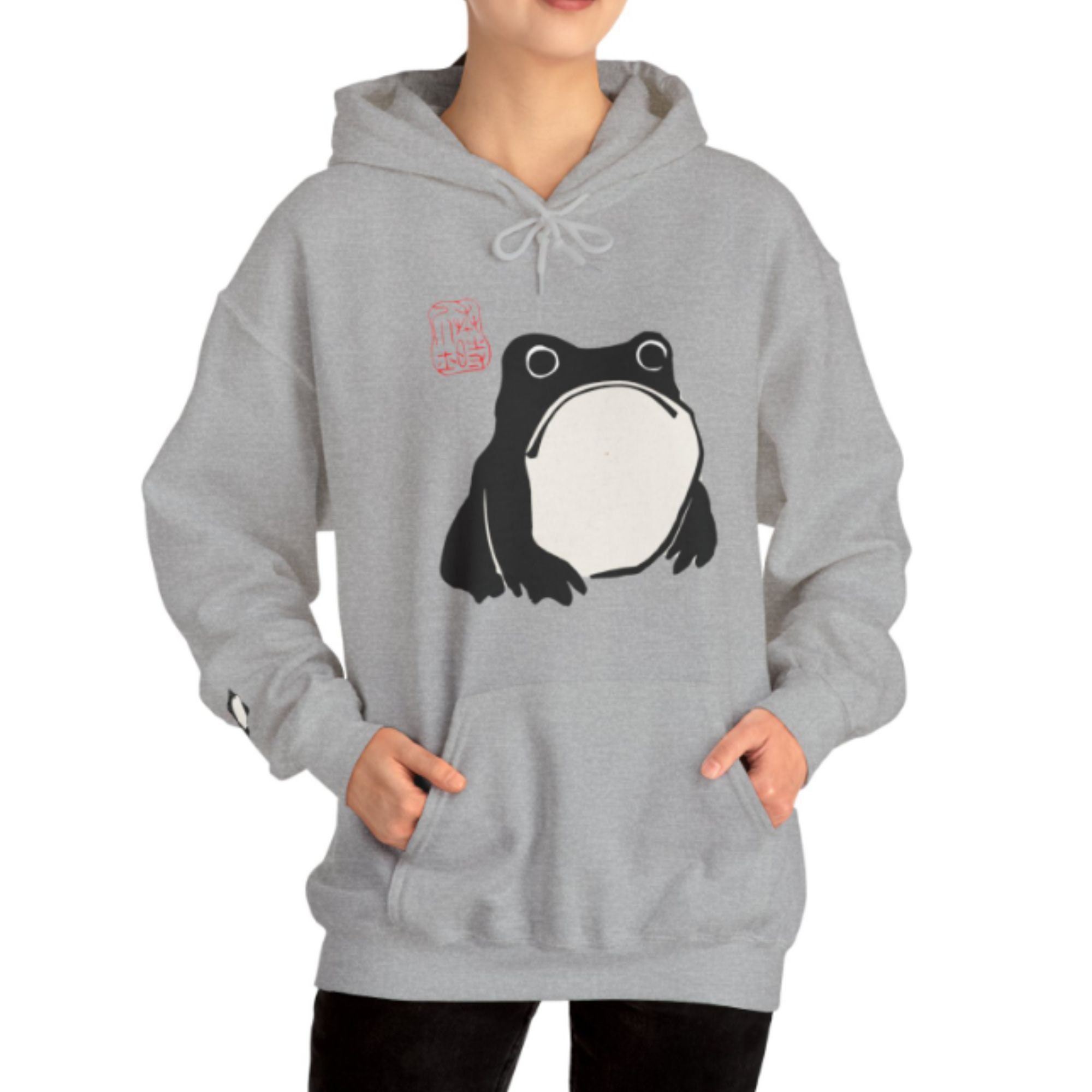 Matsumoto Hoji, Unimpressed Frog Japanese Sweatshirt & Hoodie ...