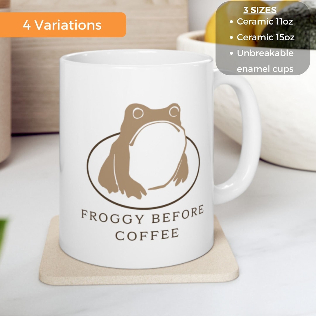 Matsumoto Hoji, Unimpressed Frog Japanese Mug, Toad Wabi Sabi ...